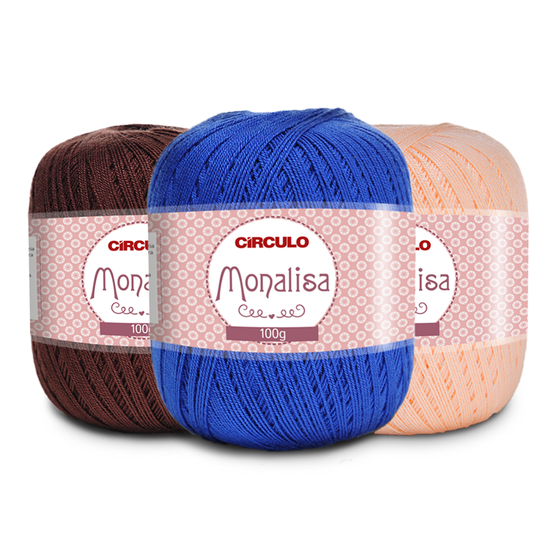 LINHA MONALISA 100G CIRCULO - LINHA MONALISA 100G CIRCULO - CIRCULO