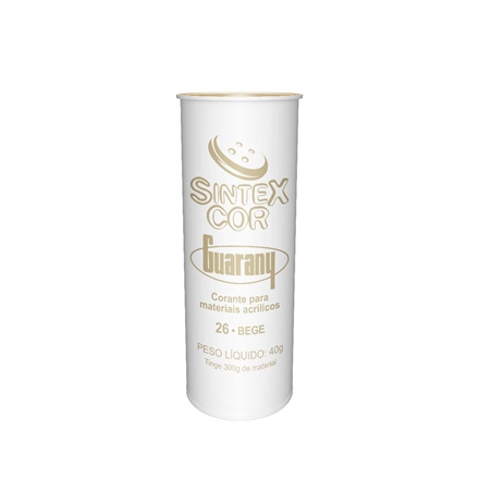 TINTA SINTEX COR 40G GUARANY - TINTA SINTEX COR 40G GUARANY - GUARANY